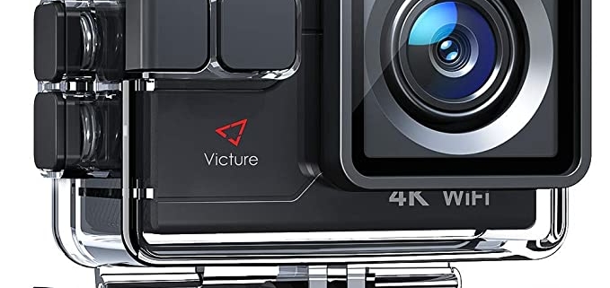 Cámara Deportiva Victure AC700 4K Wi-Fi 20MP de Accion Acuatica